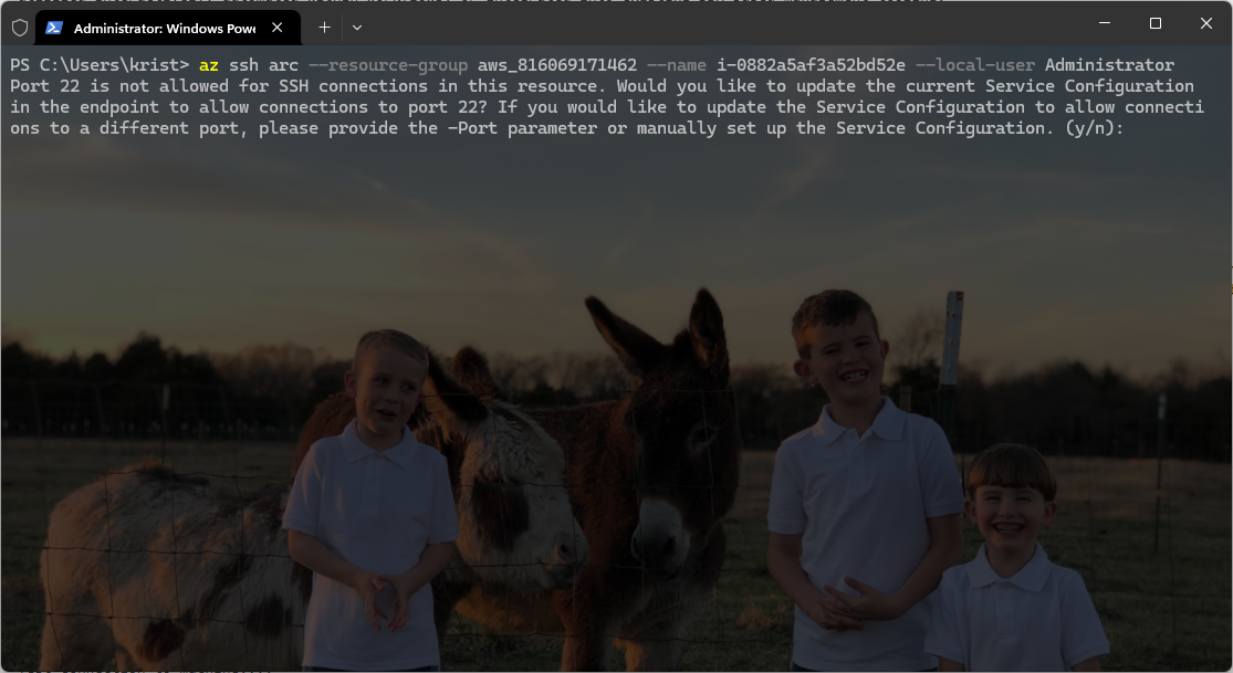Secure Rdp Access Via Ssh For Arc Vm This Is My Demo